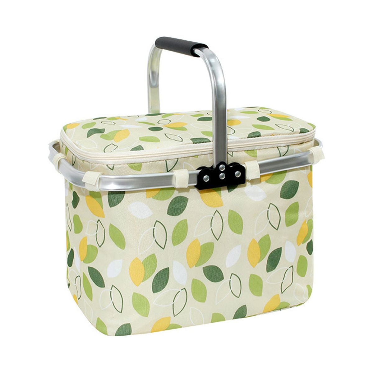 Folding picnic Pack Aluminum Alloy outdoor insulation pack Portable ...