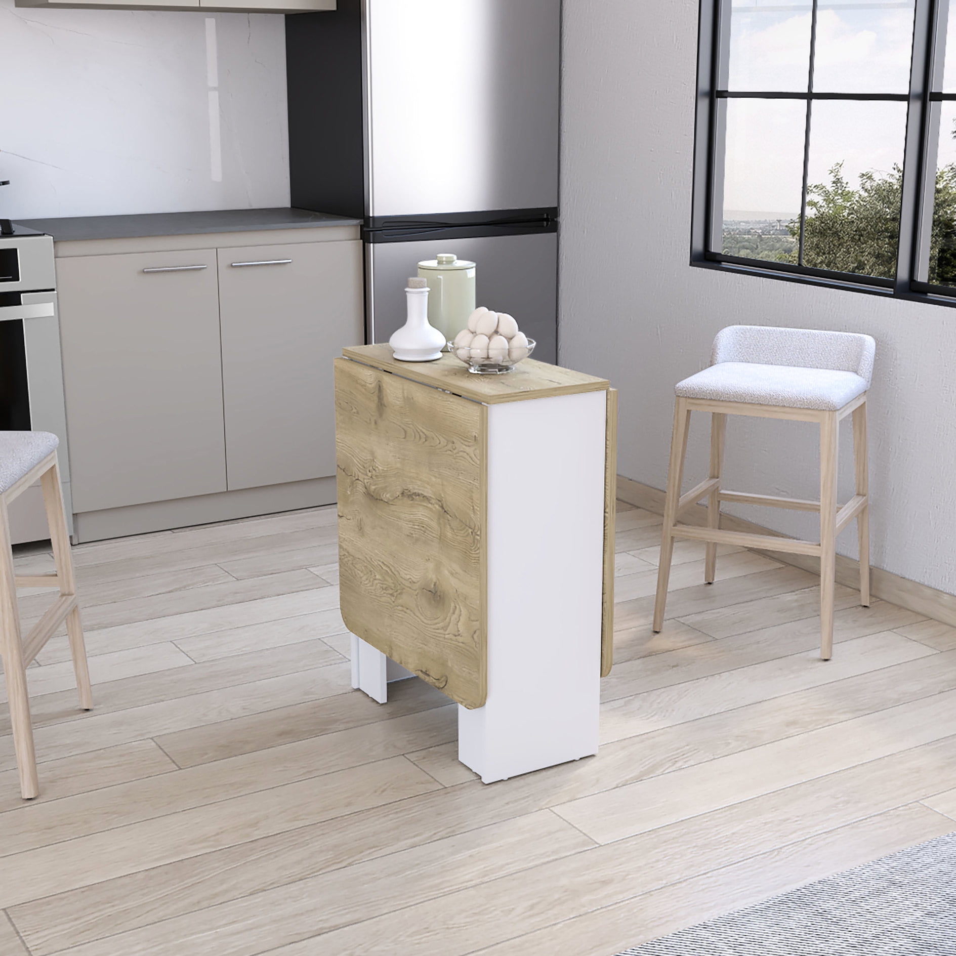 Folding table with 3 - way expandable function for multiple uses robust ...