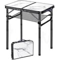 FoldingTV Trays Foldable Dinner Tray Table Adjustable Height Food Snack ...