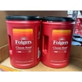 Folger Classic Roast Ground Coffee Medium Roast (2 pack) 43.5 oz ...