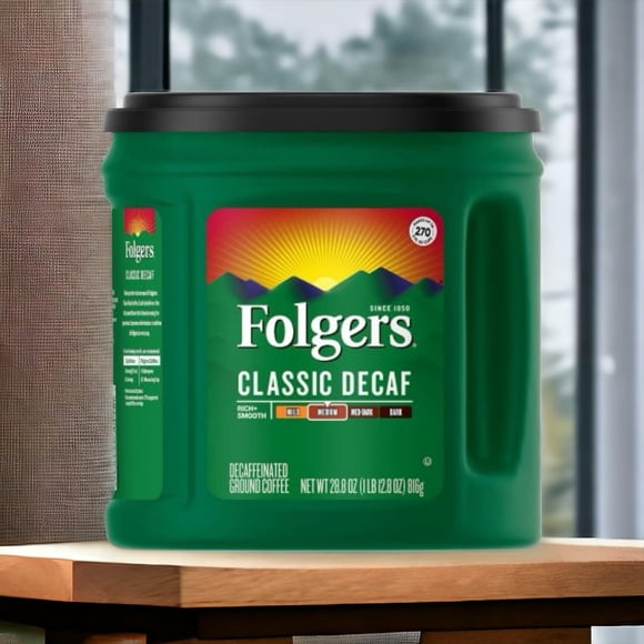 Folgers Decaf Coffee in Coffee - Walmart.com