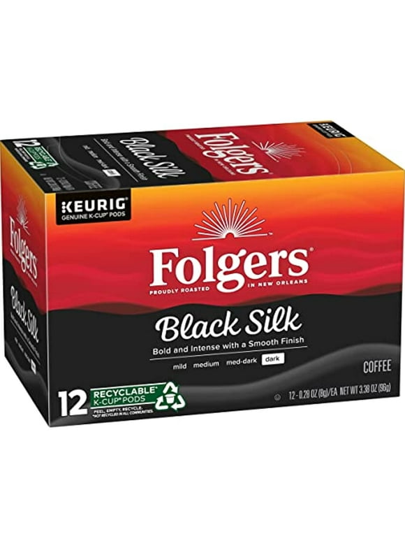 Folgers Black Silk Coffee in Coffee - Walmart.com