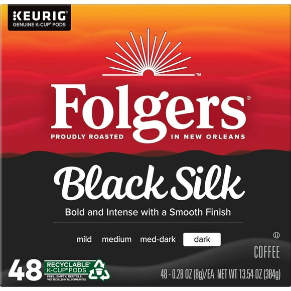 Folgers Black Silk Coffee in Coffee - Walmart.com