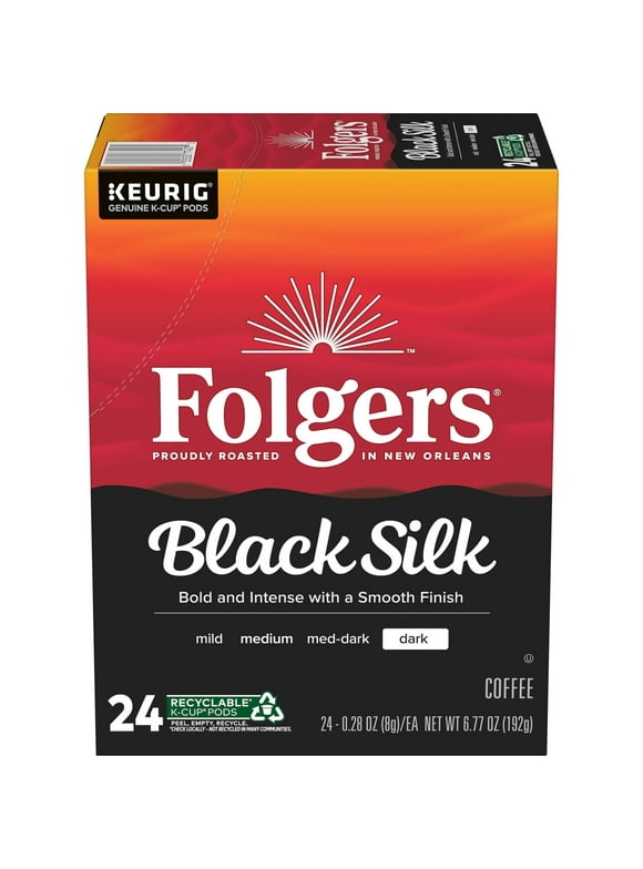 Folgers Black Silk Coffee in Coffee - Walmart.com