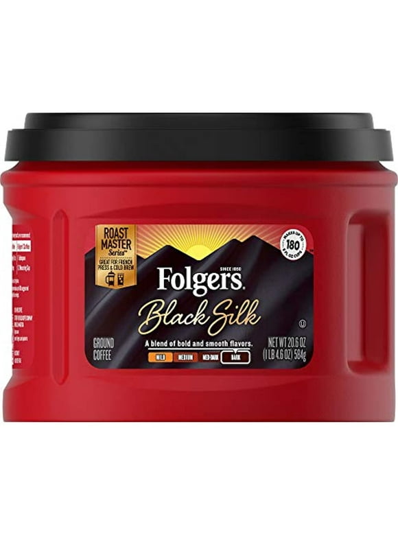 Folgers Black Silk Coffee in Coffee - Walmart.com
