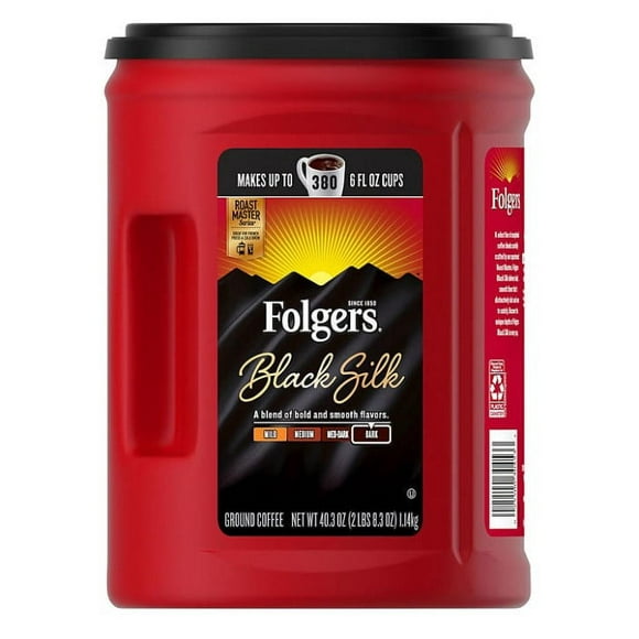 Folgers Black Silk Coffee in Coffee - Walmart.com