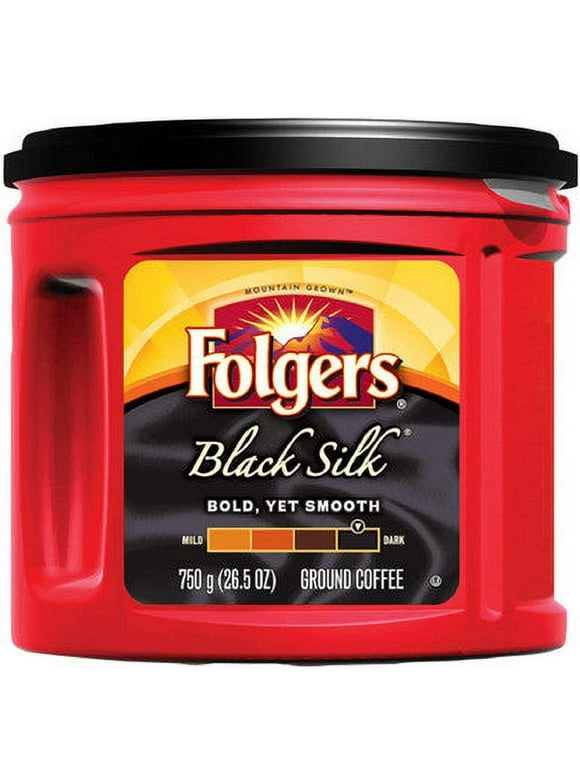 Folgers Black Silk Coffee in Coffee - Walmart.com