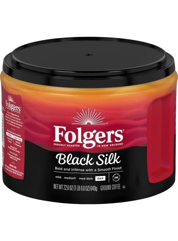 Folgers Black Silk Coffee in Coffee - Walmart.com