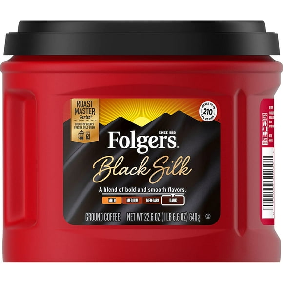 Folgers Black Silk Coffee in Coffee - Walmart.com