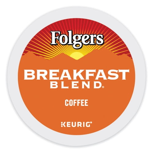 Folgers Single Pods Coffee Capsules: Breakfast Blend K-Cups, 24/Box ...