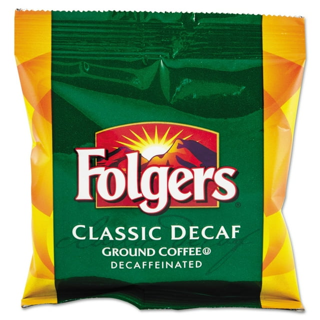 Folgers Classic Decaf Medium Roast Ground Coffee, 1.5 Ounce (Pack Of 42 ...