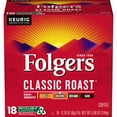 Folgers Classic Roast Coffee K-Cup Pods, 18 Count - Walmart.com