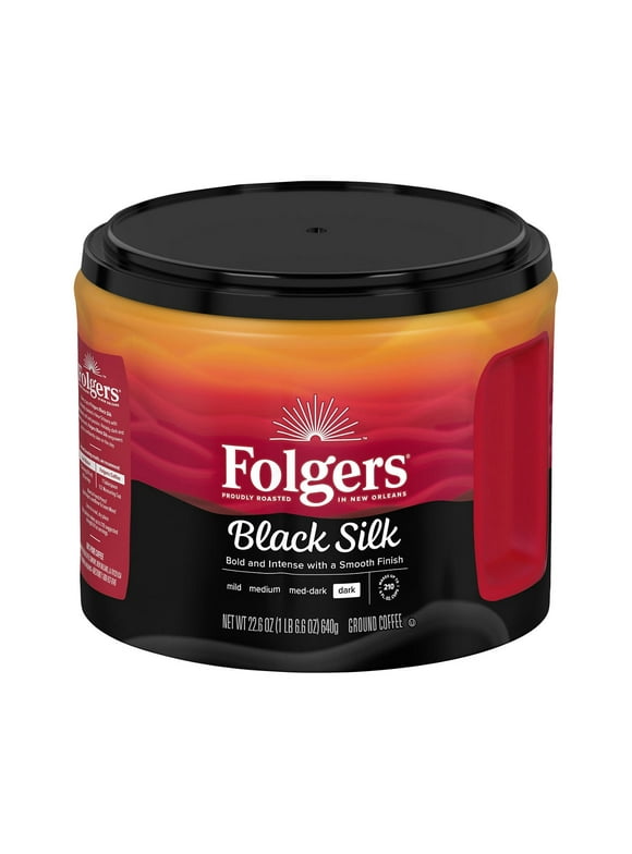 Folgers Black Silk Coffee in Coffee - Walmart.com