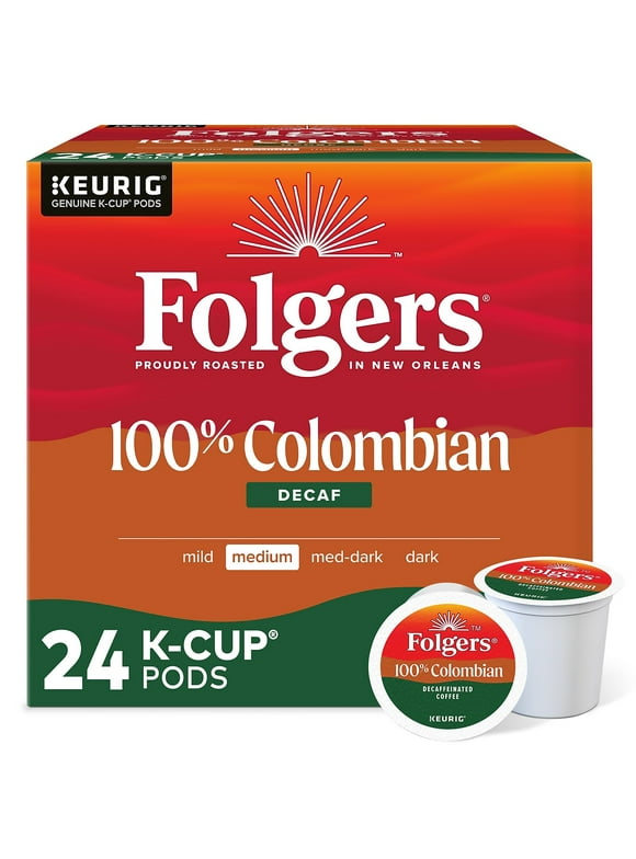 Folgers Decaf K Cups in Decaf Coffee - Walmart.com