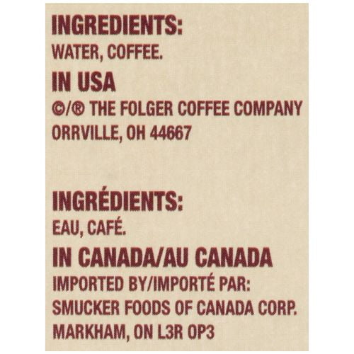 Folgers Signature Blend Coffee Liquid, 2 Liter 2 per case. - Walmart.com