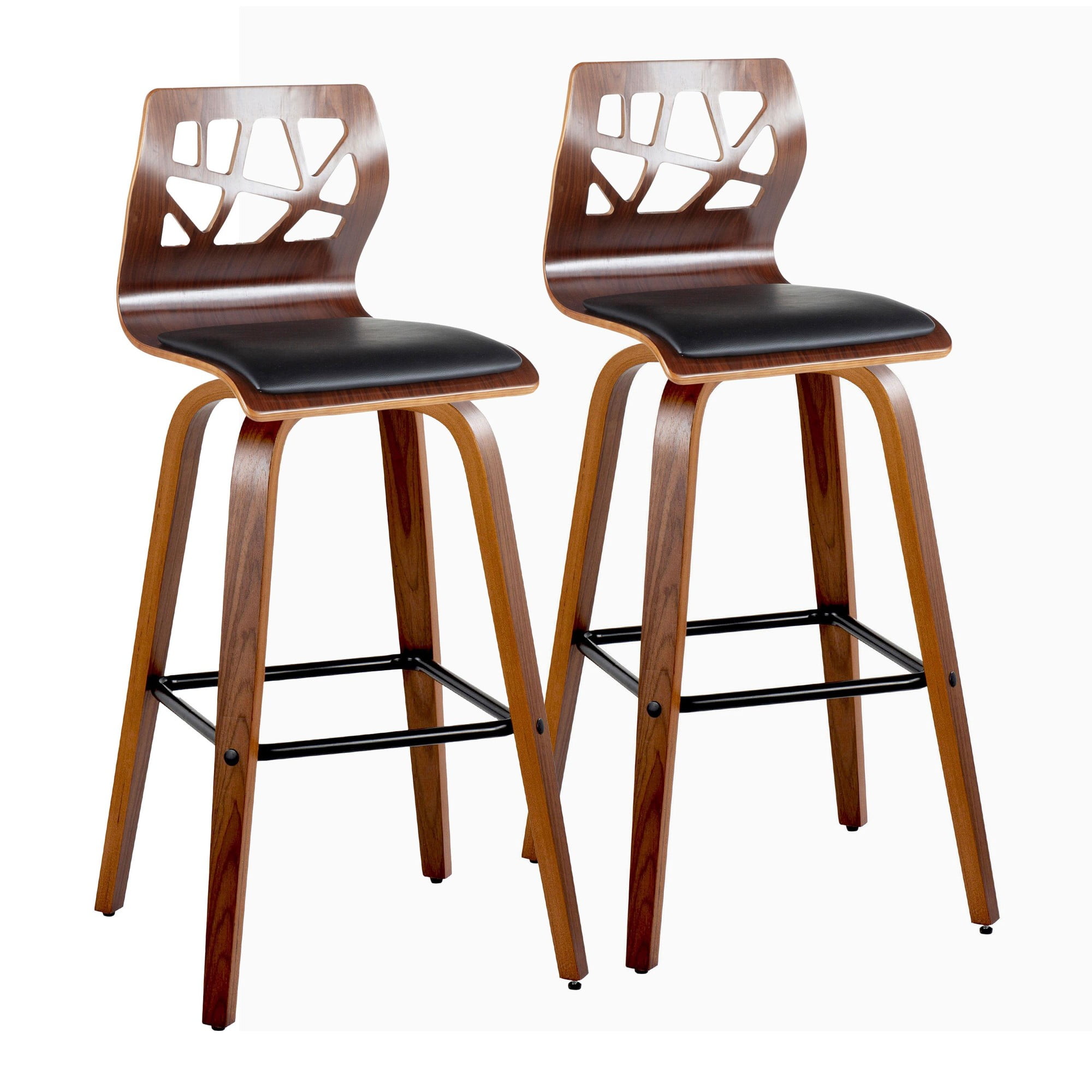 Folia 30" Fixed-Height Bar Stool, Bar Chairs, Swivel Bar Stools, Bar ...
