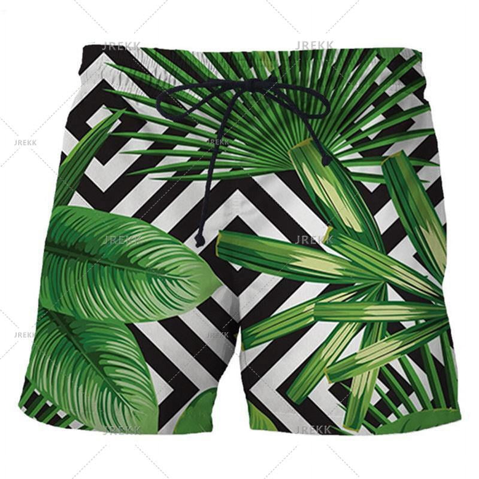 Foliage n Short Pants Men Women Kid 3D Printed Fashion Swim Trunks ...