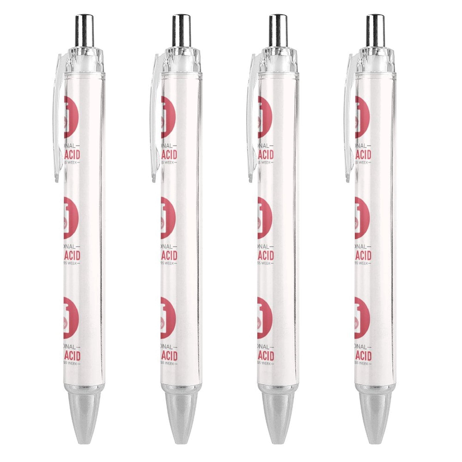 Folic Acid Awareness Week Ballpoint Pen Retractable Pens Black Writing ...