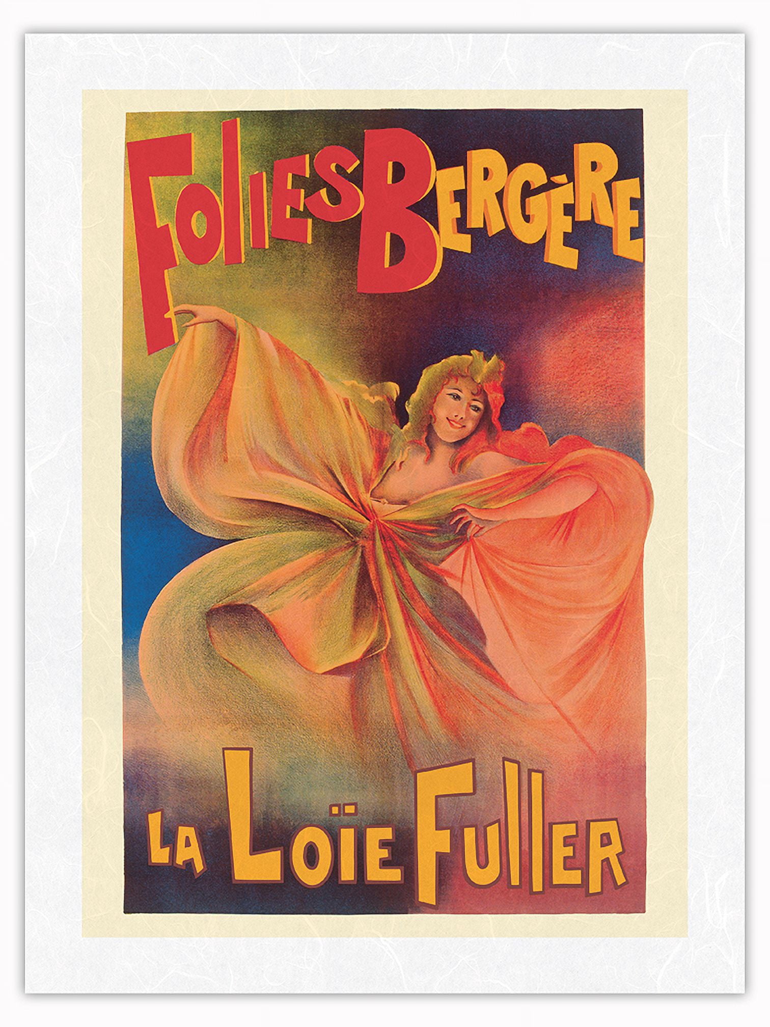 Folies Bergére with American Dancer Loïe Fuller - Vintage Cabaret ...