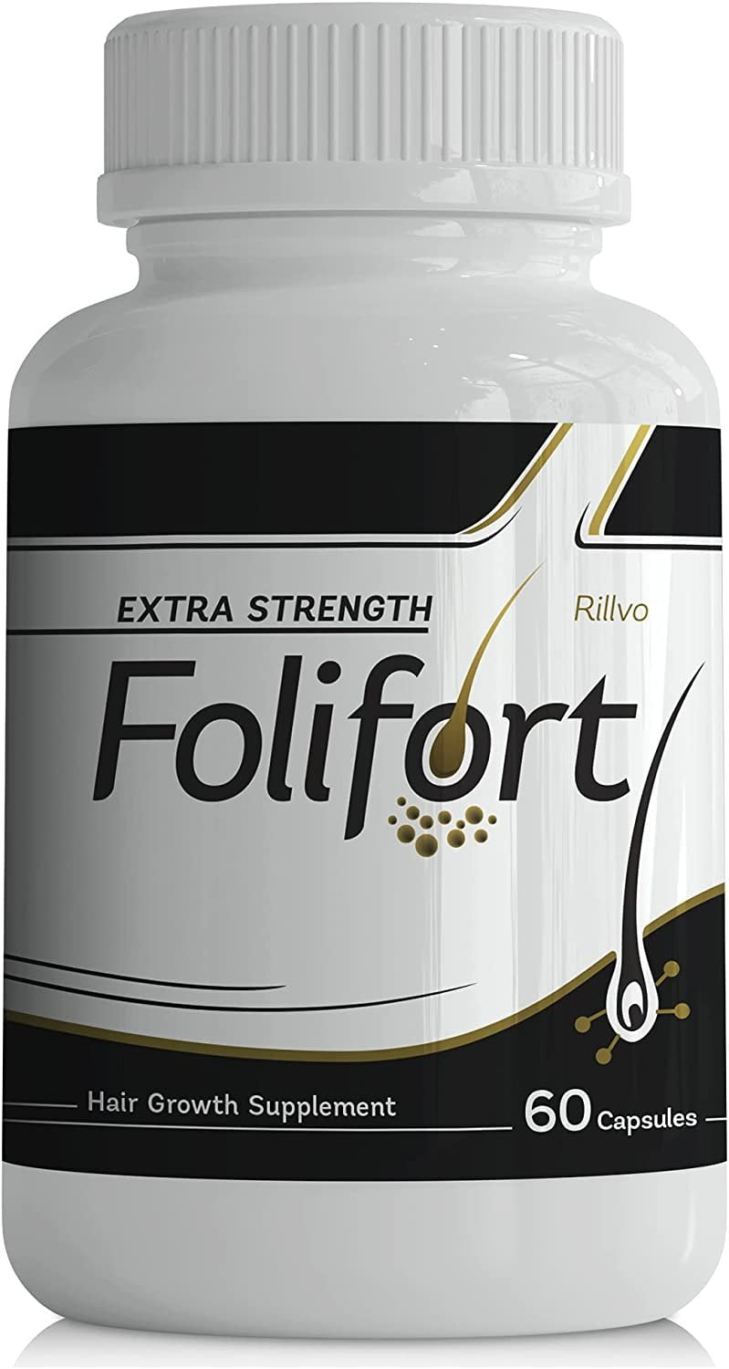 Folifort Extra Strength Hair Growth Supplement | 60 Capsules - Walmart.com