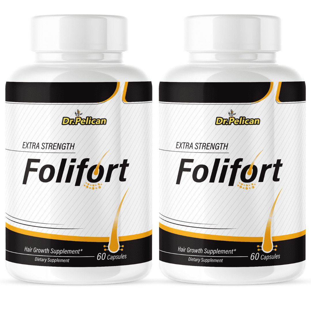 Folifort- Hair Growth & Hair/ Follicles Treatment- 2 Bottles- 120 ...