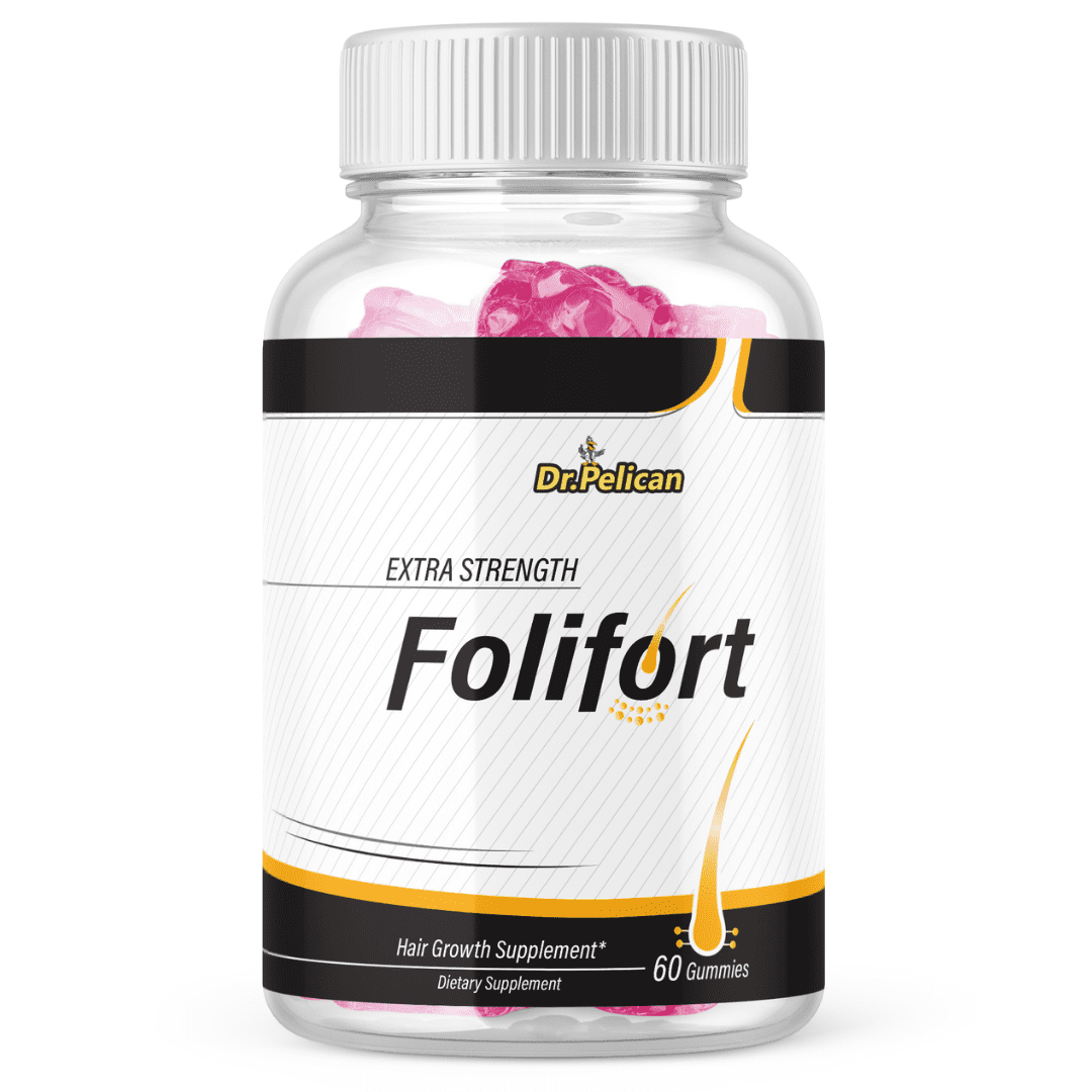 Folifort- Hair Growth & Hair/ Follicles Treatment- 60 Gummies- Dr ...