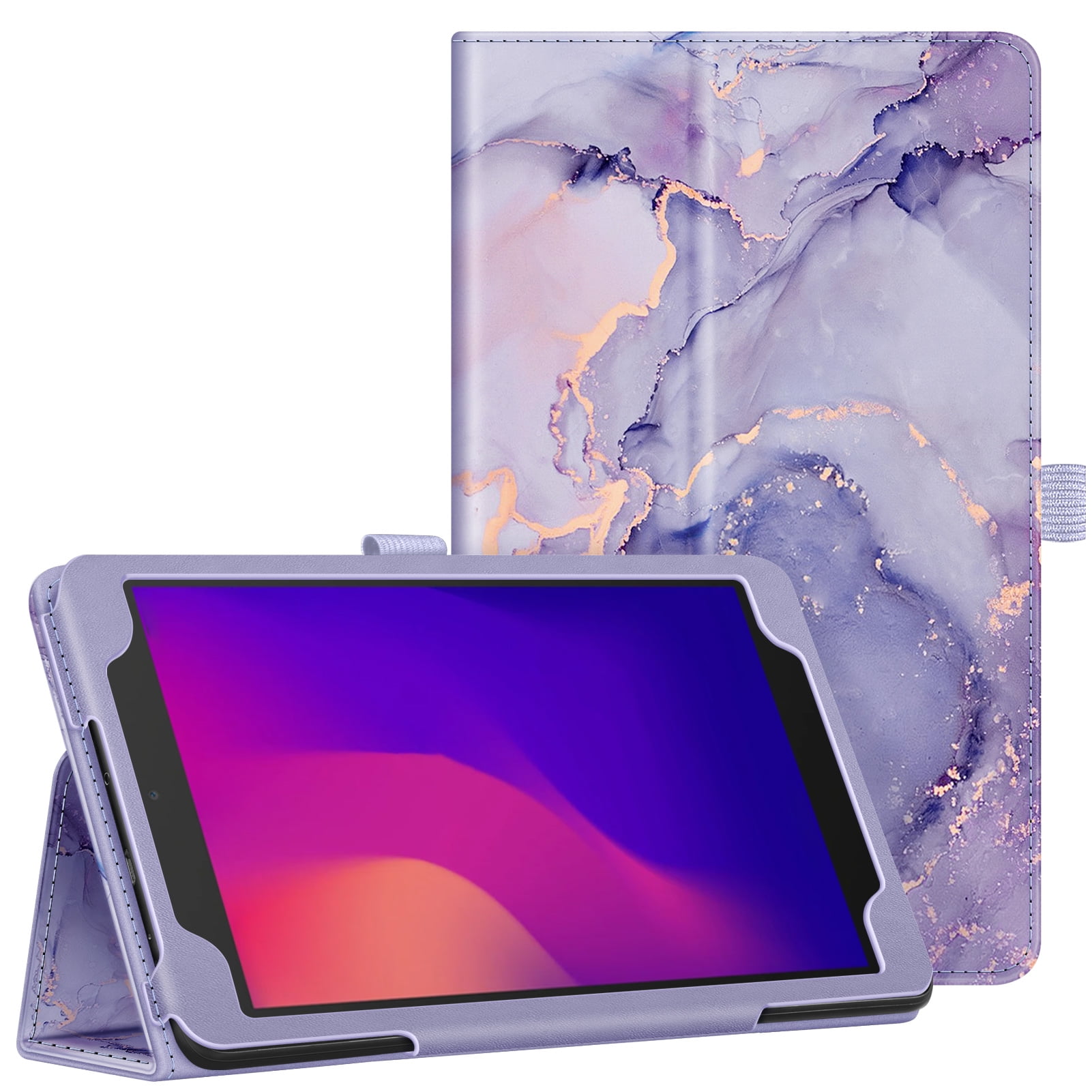 Folio Case for 8-inch Alcatel Joy Tab 2 Tablet (Model: 9032Z) 2020 ...