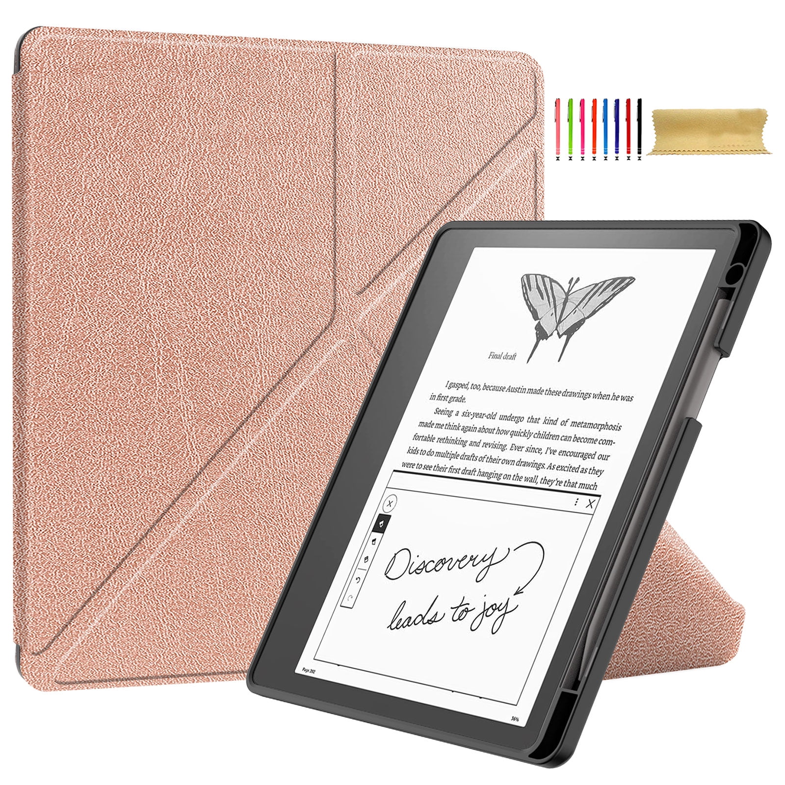 Folio Flip Case for Amazon Kindle Scribe 10.2" 2022/2024, Standing PU ...