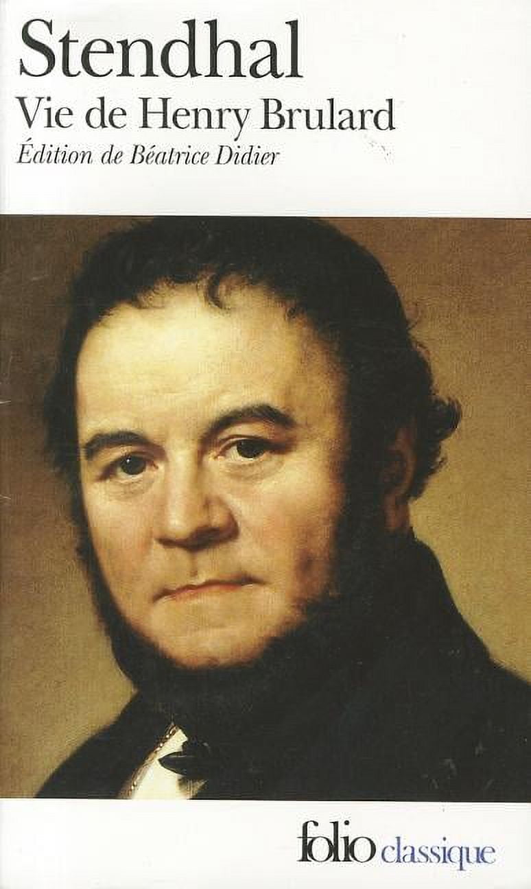 Folio (Gallimard): Vie de Henry Brulard (Series #A36447) (Paperback ...