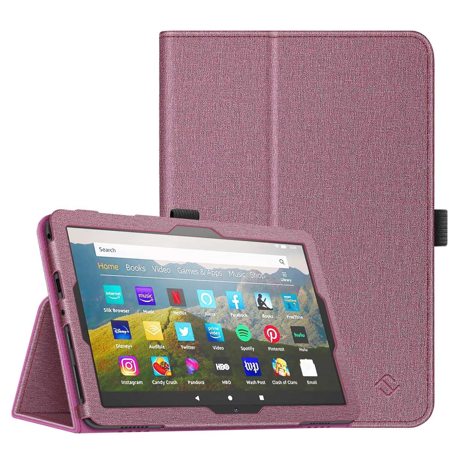 Fintie Folio Case for Kindle Fire HD 8 & Fire HD 8 Plus Tablet (12th ...