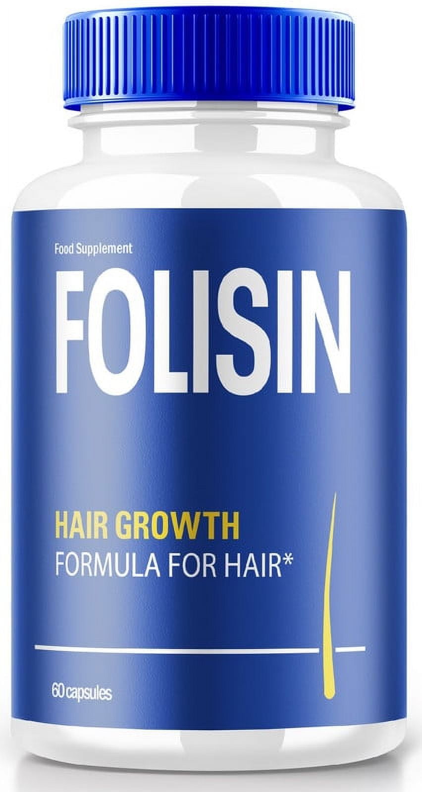 Folisin Hair Growth Supplement, Official Formula, Advanced Hair Care ...