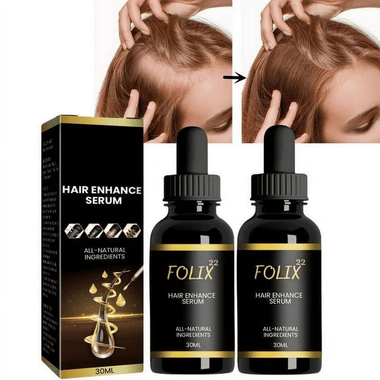 Folix22 Hair Growth Formula Folix 22 Hair Enhance Serum Folix22 Hair