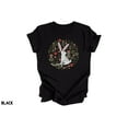 Folk Art Rabbit Tshirt, Flowers Shirt, Bunny Tee, Easter Spring, White ...