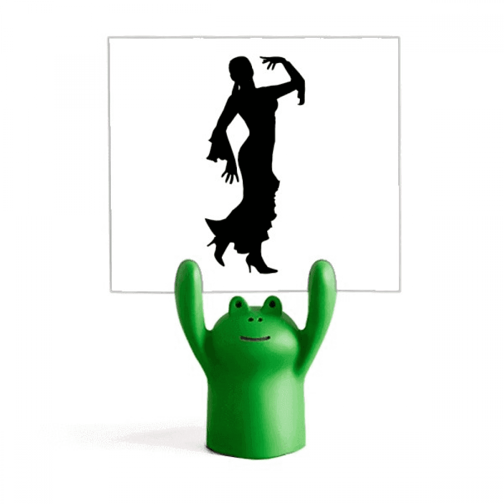 Folk Dance Art Performance Dancer Memo Holder Cartoon Animal Frog Stand ...