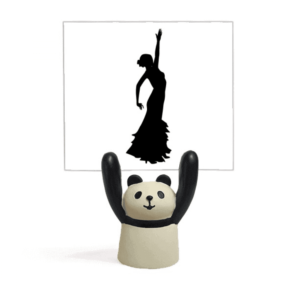 Folk Dance Performance Dancer Memo Holder Cartoon Animal Panda Stand ...