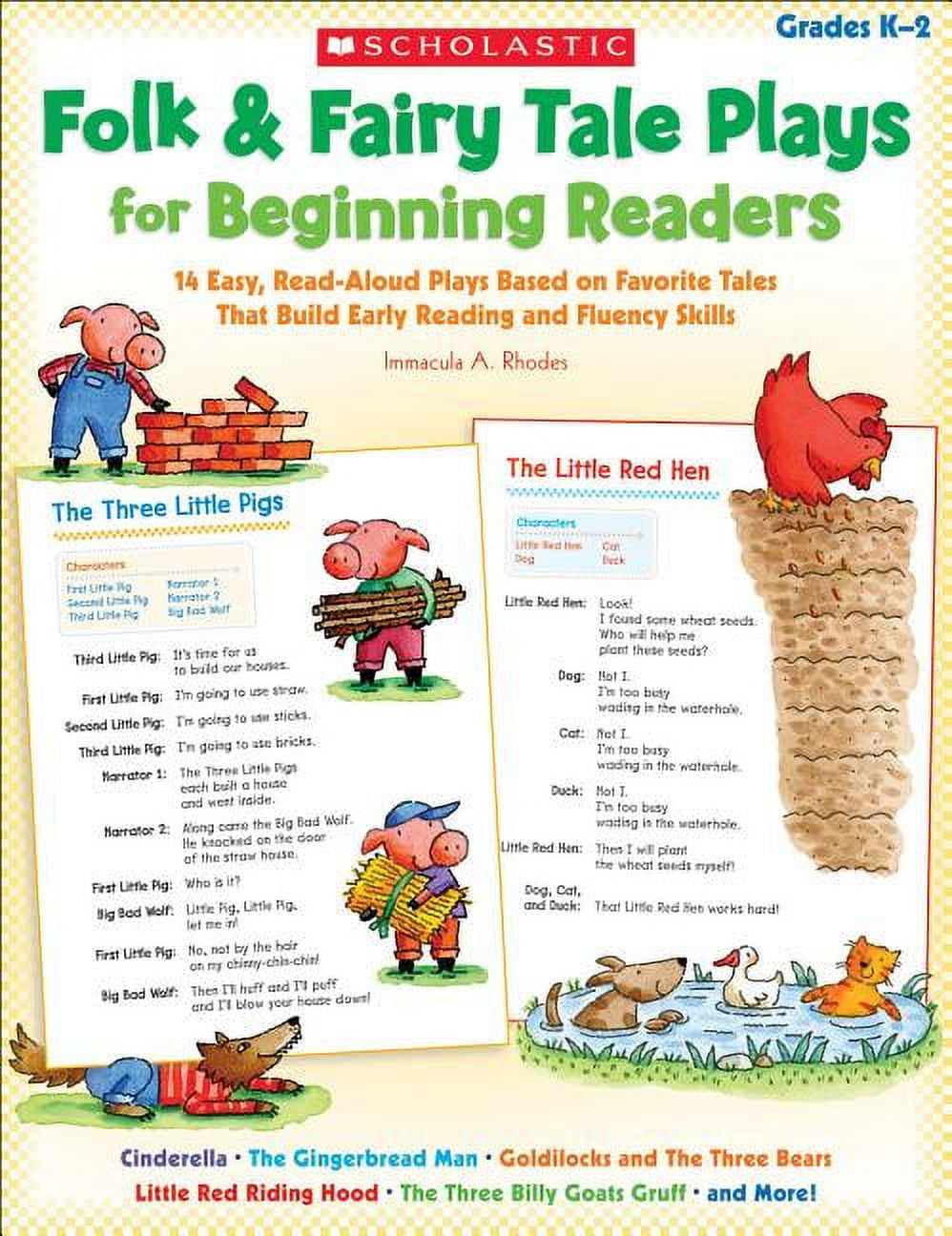 Folk & Fairy Tale Plays for Beginning Readers: 14 Readers Theater Plays ...