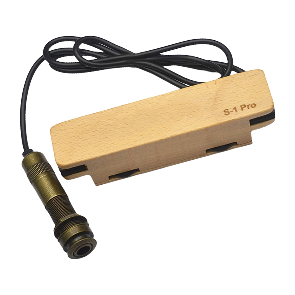 Folk Guitar Pickup Wood Texture Suitable for Any Folk Guitars Simple ...