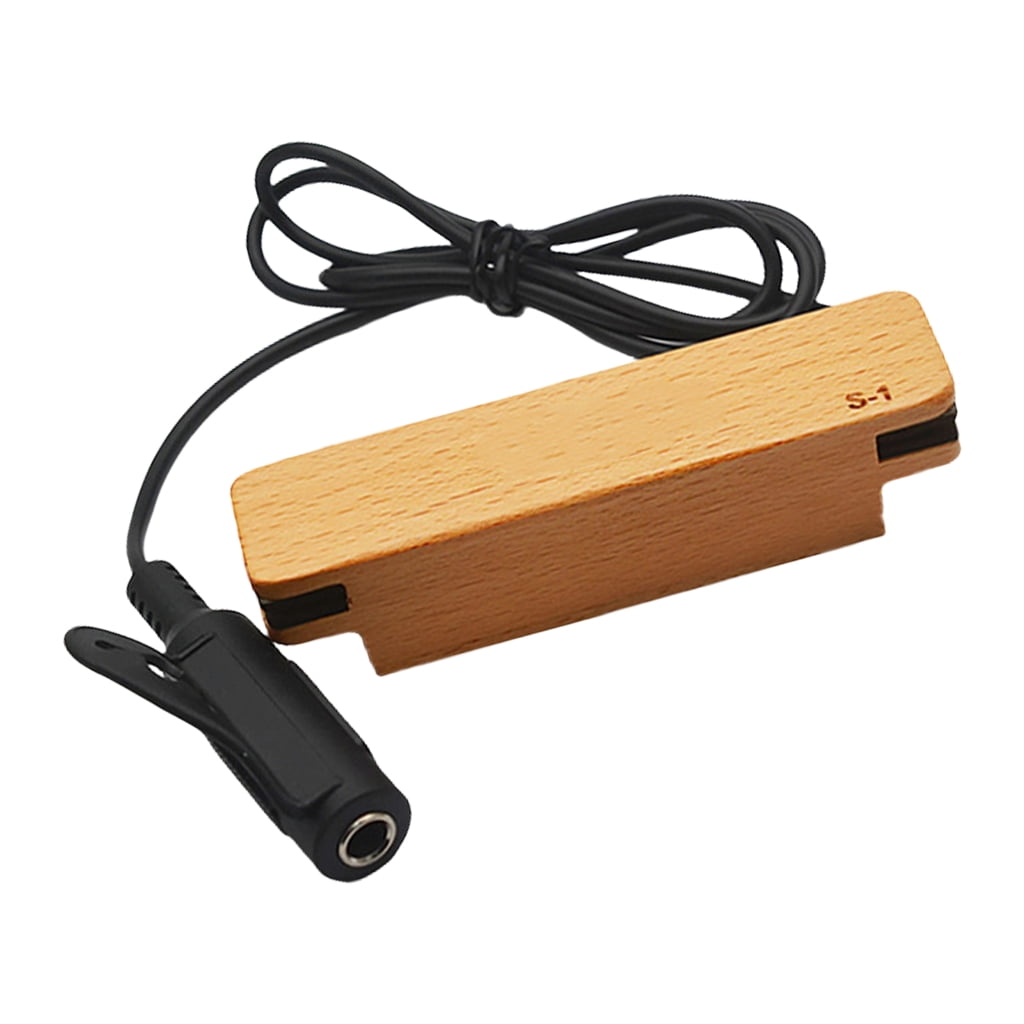Folk Guitar Pickup Wood Texture Suitable for Any Folk Guitars Simple ...
