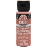 FolkArt Acrylic Paint 2oz-Fire Coral - Walmart.com