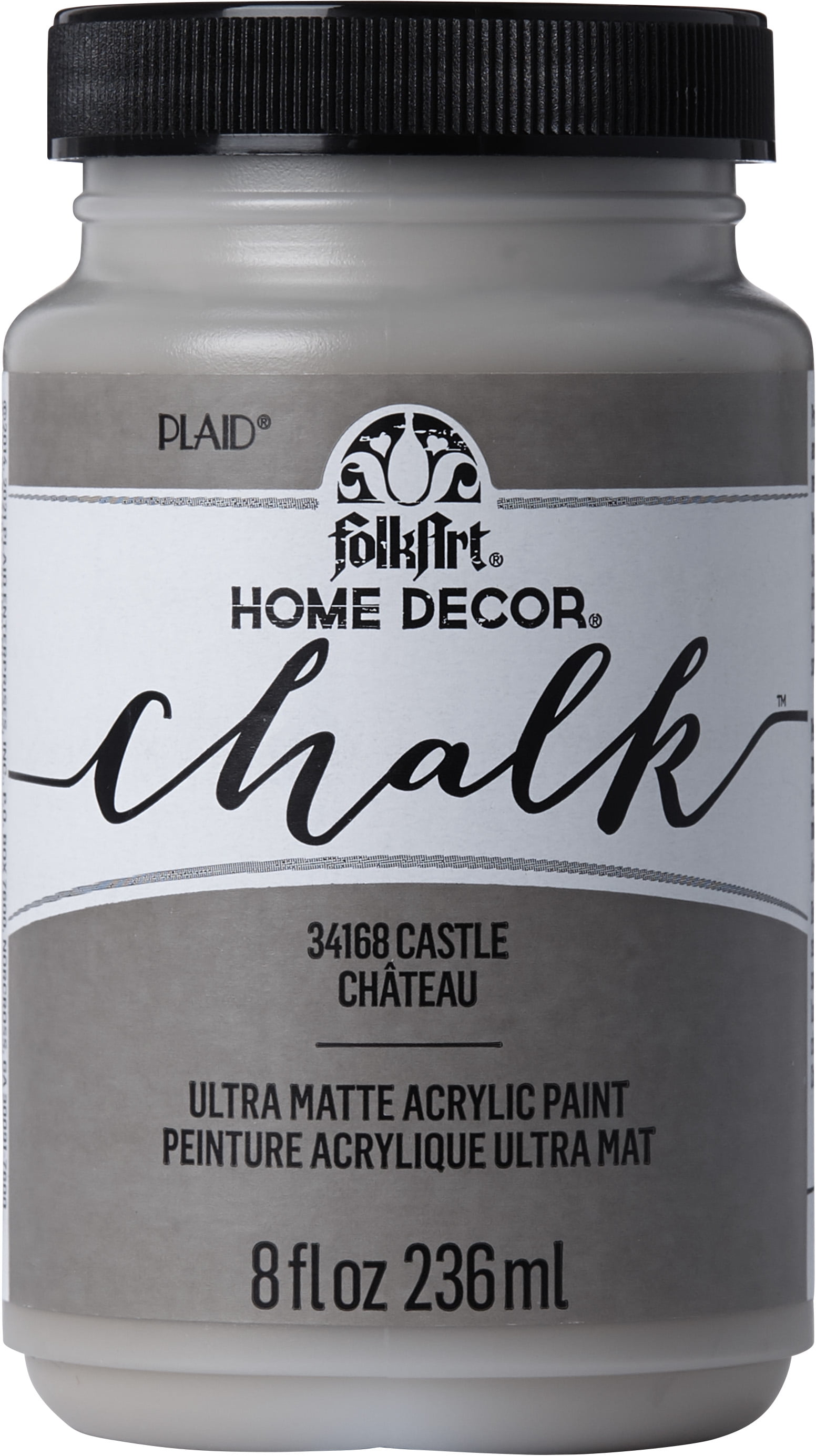 FolkArt Chalk Acrylic Craft Paint, Castle, Ultra Matte Finish, 8 fl oz ...