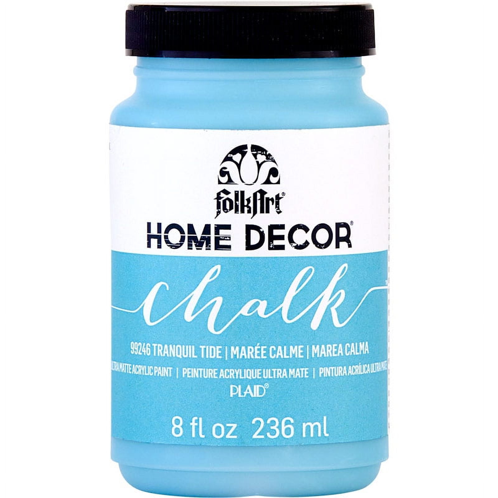 FolkArt Home Décor Chalk Acrylic Craft Paint, Tranquil Tide, Ultra ...