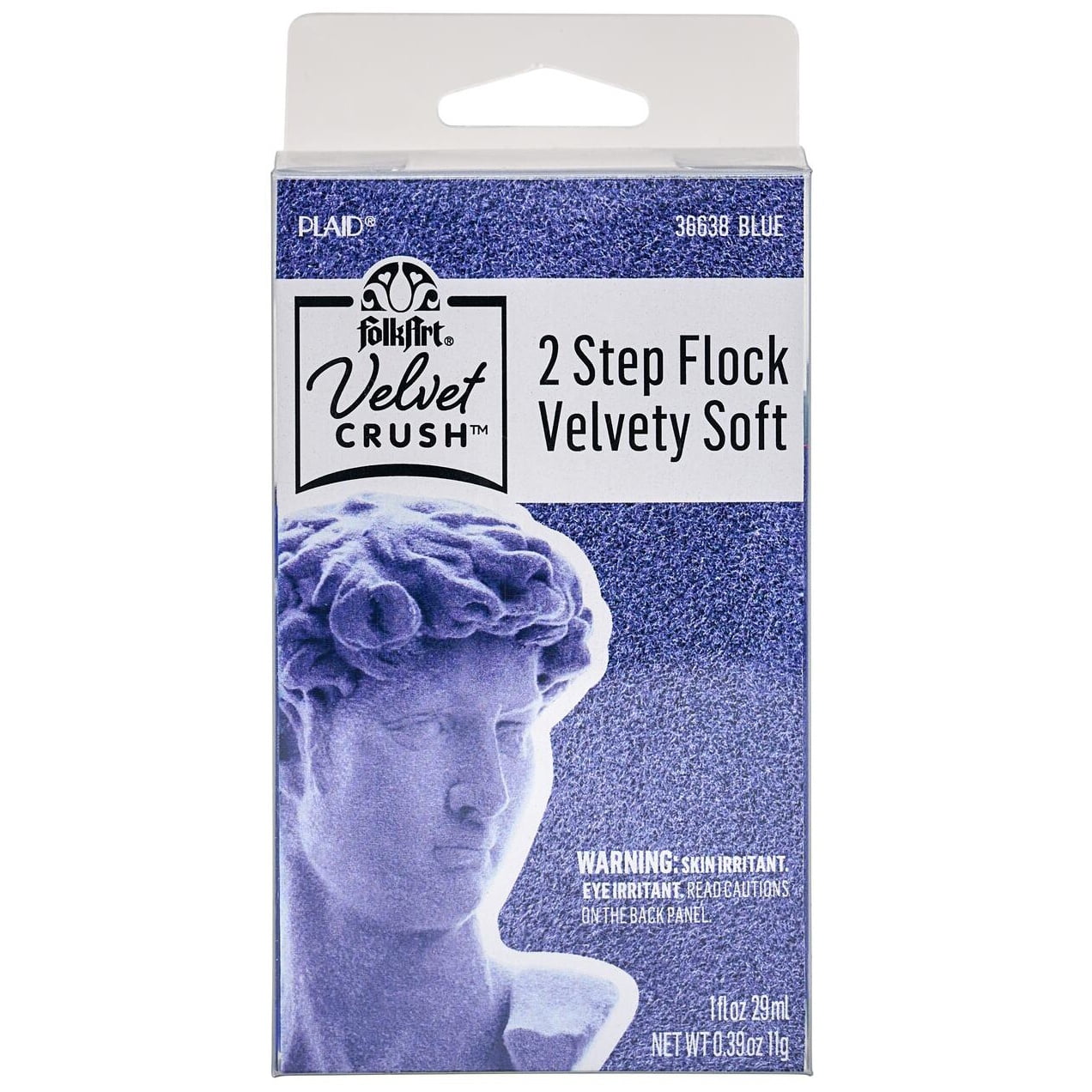 FolkArt Velvet Crush Flocking Kit-Blue - Walmart.com