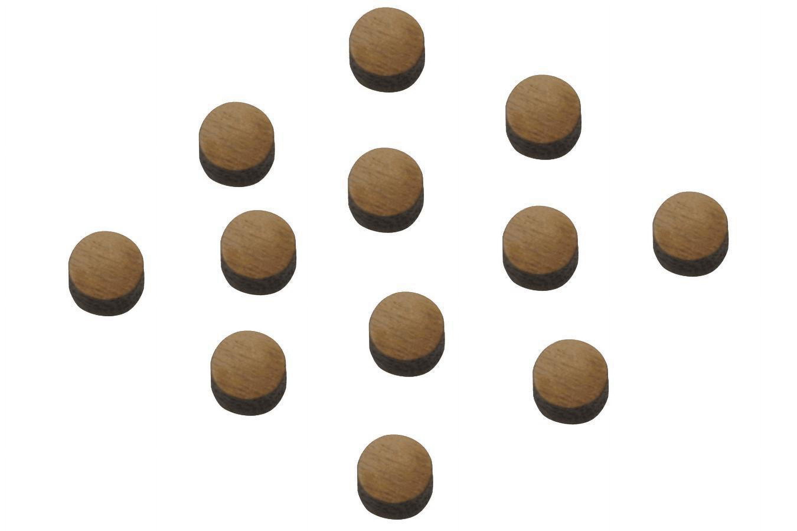 Folkcraft® Black Walnut Position Dots, 1/4" Diameter, Pack Of Twelve ...