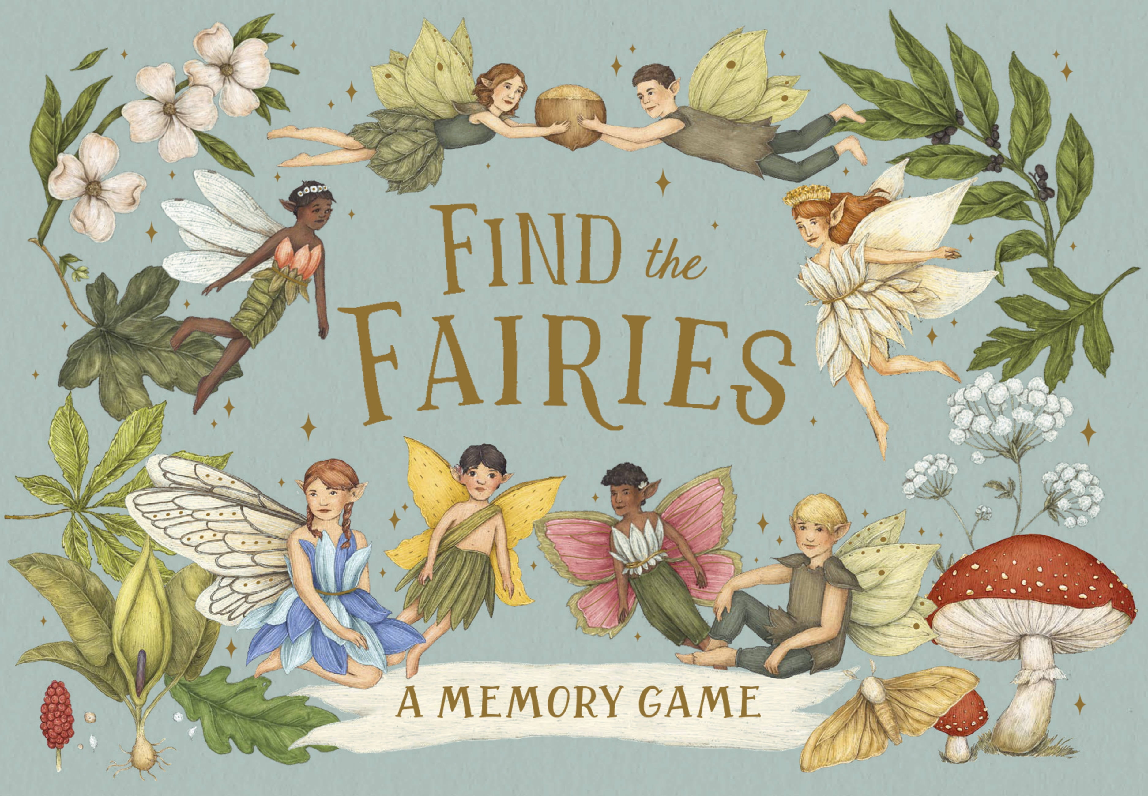 Emily Hawkins, Find the Fairies, 40 cards, Fairy matching game ...