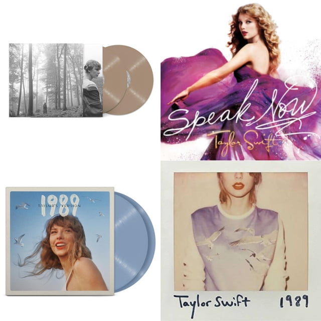 Folklore (X) (Beige Vinyl/2LP) & Speak Now & 1989 (Taylor's Version ...