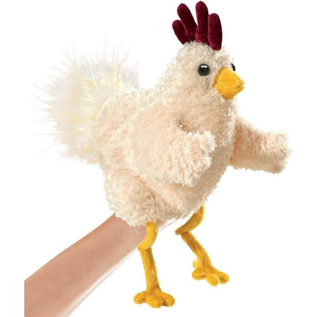 Folkmanis Funky Chicken Hand Puppet, Multi-Colored, (Model: 3030 ...