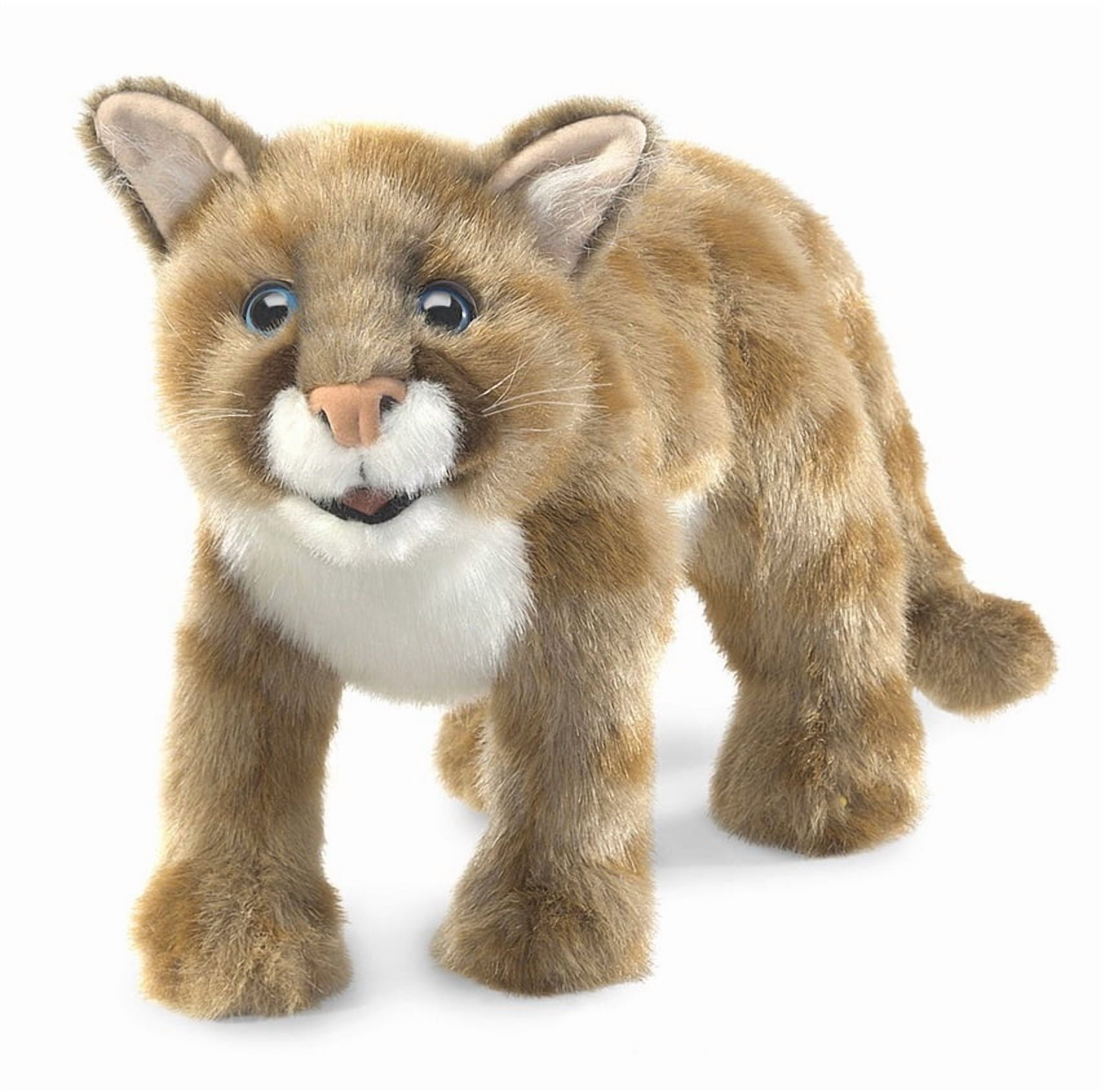 Folkmanis Puppets Mountain Lion Cub Hand Puppet - Walmart.com