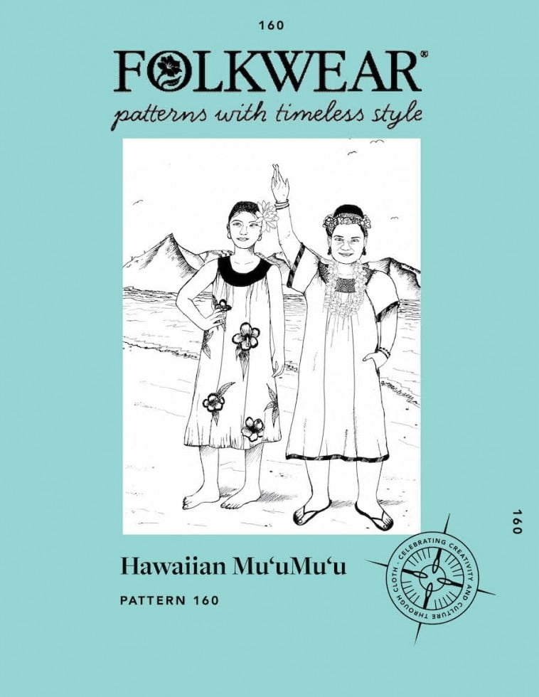 Folkwear Patterns Sewing Pattern Hawaiian Mu umu u Women XS-3XL Dresses ...