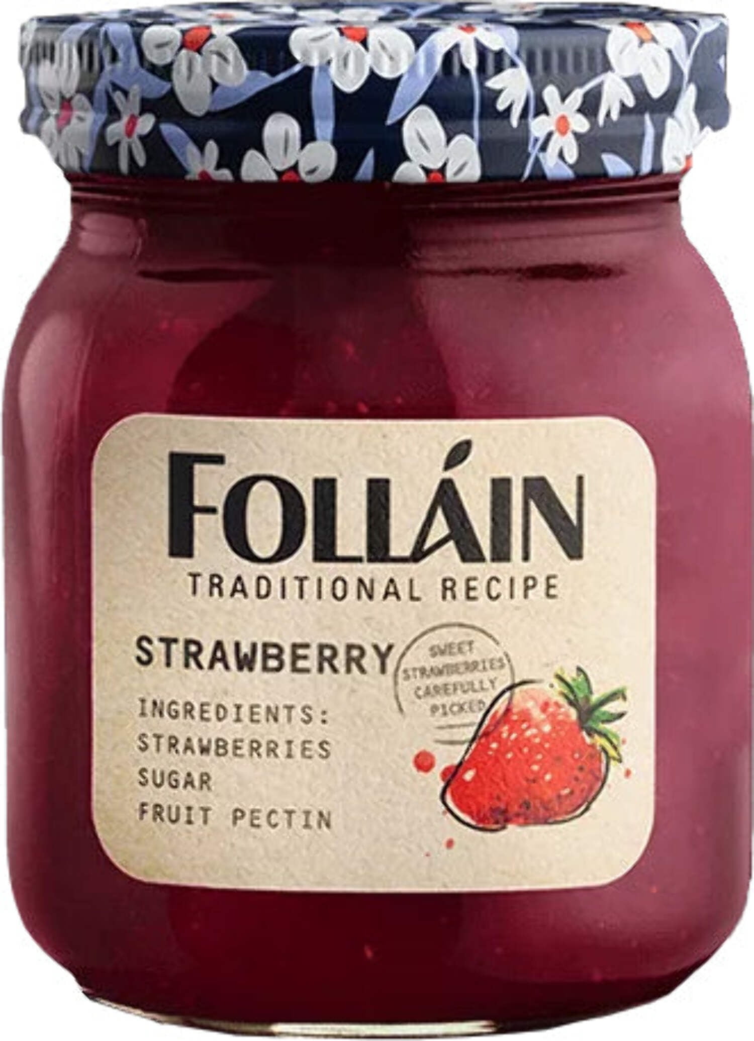 Follain Traditional Recipe Strawberry Jam - Walmart.com