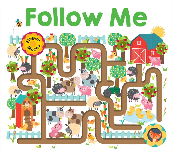 Follow Me (Board Book) - Walmart.com